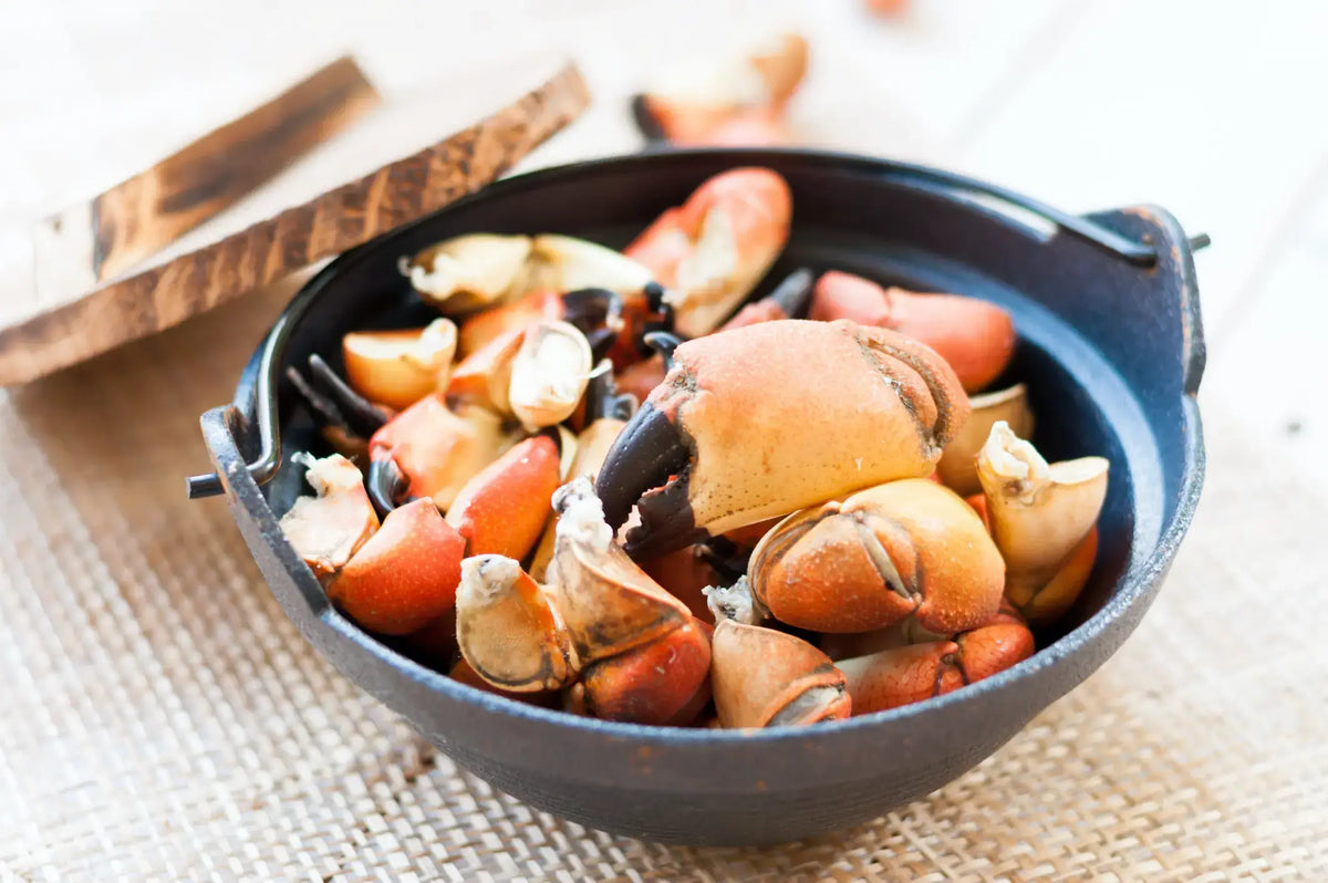 how to cook stone crabs youtube