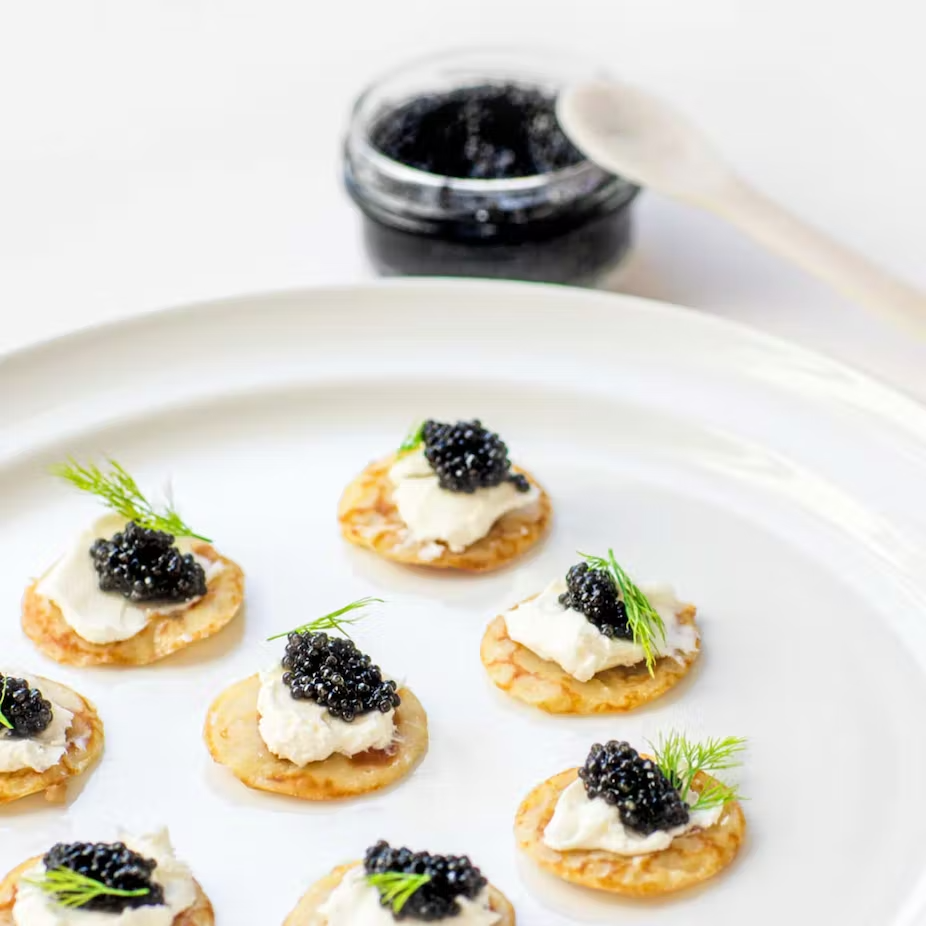 Stone Crabs and Caviar for 8 with Key Lime Pie | George Stone Crab